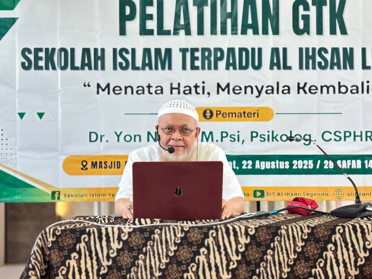 Pelatihan GTK SIT Al Ihsan Legenda - Al Ihsan Legenda
